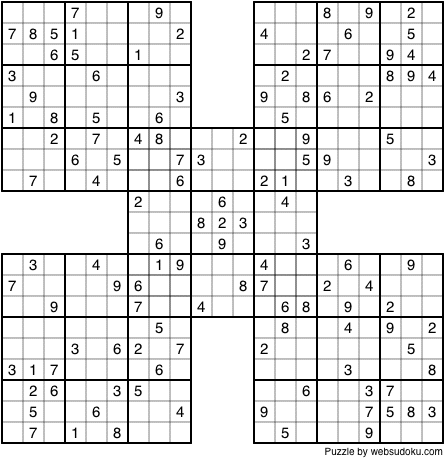 Web Sudoku - Printable Daily Sudoku Variation