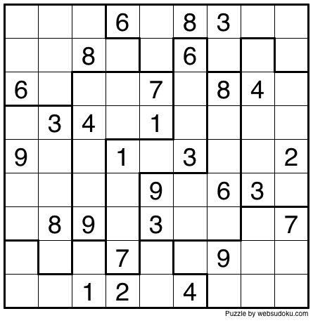 Web Sudoku - Printable Daily Sudoku Variation